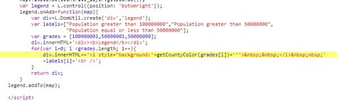 Javascript Leaflet Create Legend Geographic Information Systems Stack Exchange