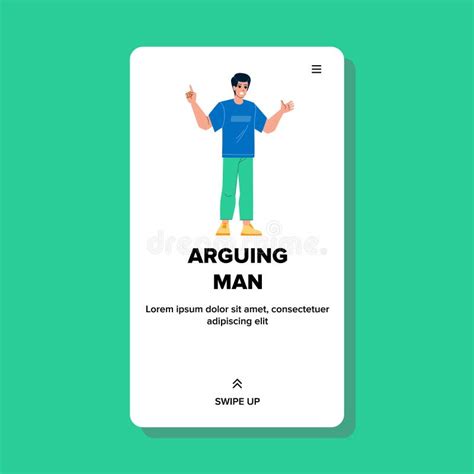 Arguing Man Vector Stock Illustration Illustration Of Girlfriend