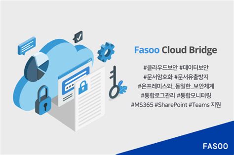 파수 Ms 팀즈 지원하는 ‘파수 클라우드 브릿지 신규 버전 내놔 디지털경제뉴스