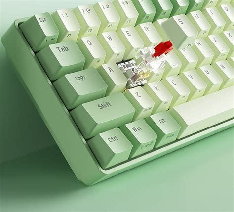 BOW Hot Swap Wireless Mechanical Keyboard Dual Mode Bluetooth External Laptop Red Switch Brown