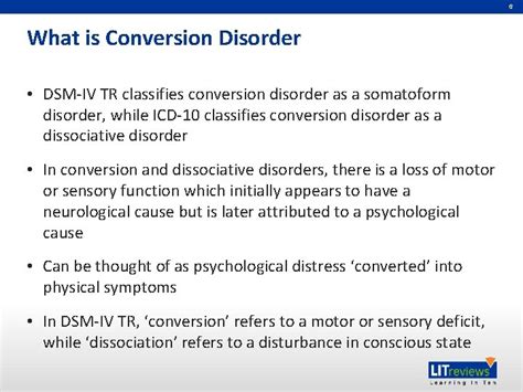 Conversion Disorders Authors David Choon Liang Teo MBBS