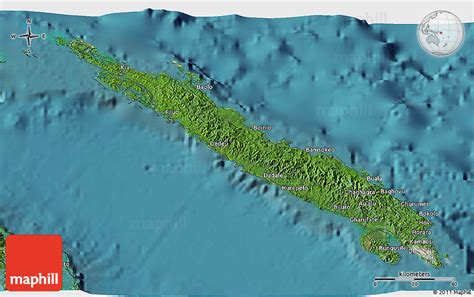 Satellite 3d Map Of Isabel