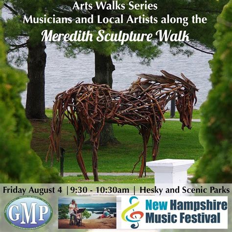 Meredith Sculpture Walk Today Rain Cancels Meredith Sculpture