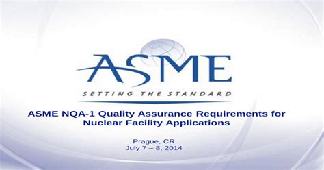 Download Pdf Asme Nqa 1 Quality Assurance Requirements For Nuclear