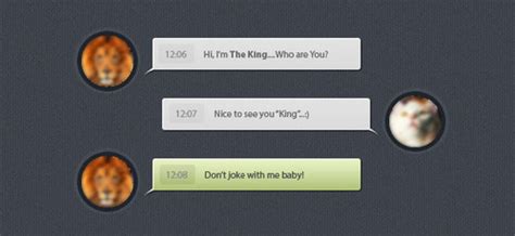 Chat Bubble Graphics Free Mockup FreeImages