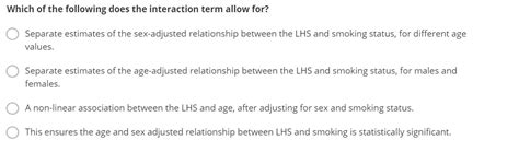 Solved The Generic Formulation Of A Multiple Regression