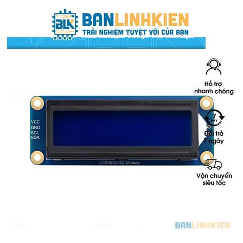 LCD1602 Tích Hợp I2C Xanh Dương 3 3 5V Shopee Việt Nam
