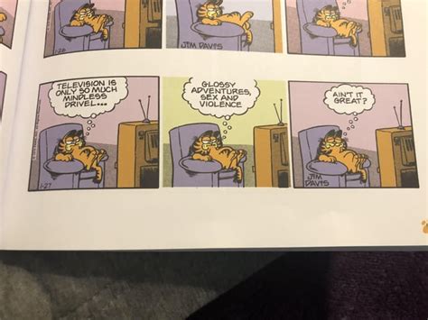Garfield Saying Sex 1979 Colorized R Yub