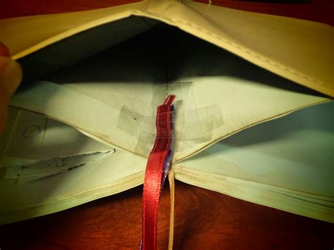 Adding Ribbon Markers To A Notebook