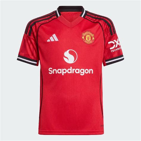 Manchester United Home Jersey 2025 26 Youth Man United Custom