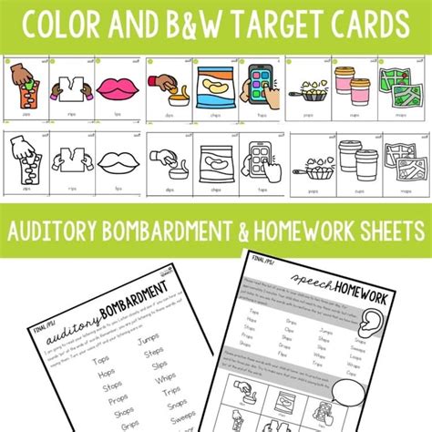 Cluster Reduction Final Ps Phonological Cycles Activities For Speech