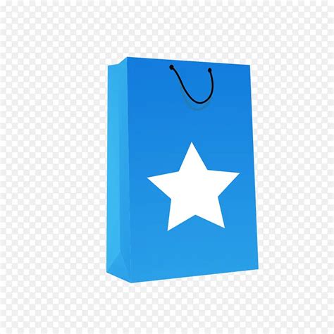 蓝色手提袋png图片素材下载图片编号ygewmvem 免抠素材网
