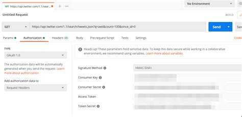Postmanでtwitter Api 11を使う ヤマムギ