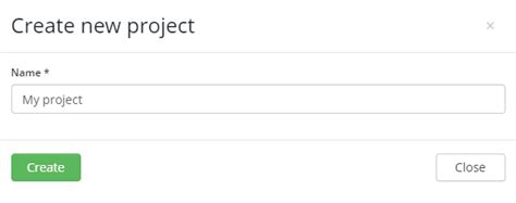 Creating A Project Bitbar Documentation