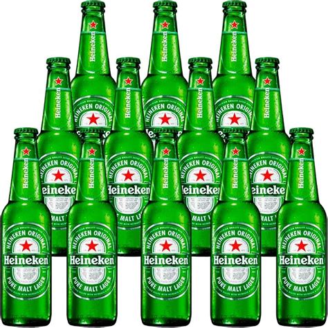 Cerveja Heineken Long Neck 330ml 12 Unidades Br
