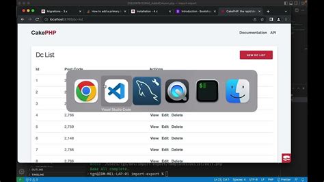 Cakephp 4 Csv Import Export With Mysql Workbench And Csvview Plugin