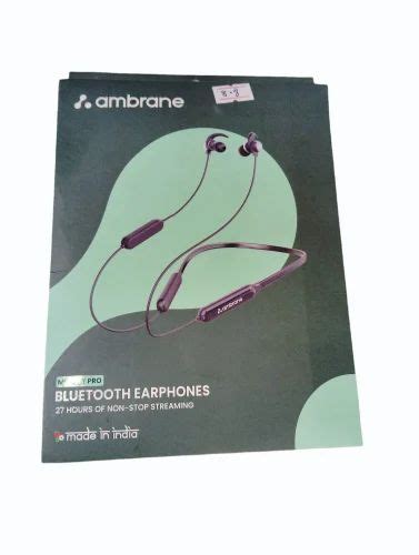 Black Bluetooth Neckband Hours At Rs Piece In Panipat ID