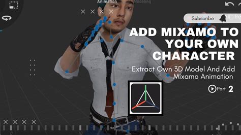 Create Your Own Model And Add Mixamo Animation Prisma3d Android Easy Tutorial Youtube