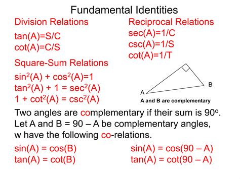 T3 Analytic Trigonometry And Trig Formulas Pptx