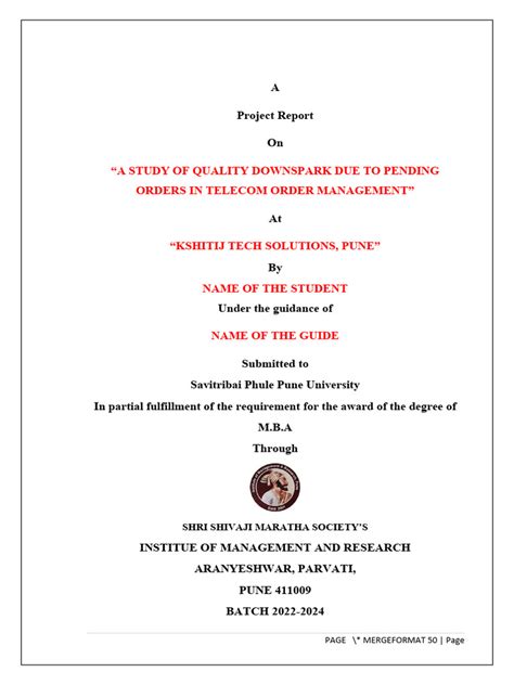 sip sample report pdf methodology scientific method