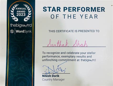 sarthak shah on linkedin bestperformer motivation teamwork successjourney