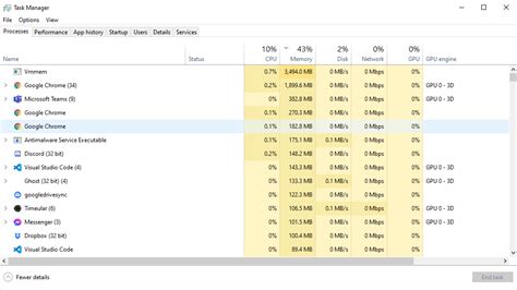 wsl is a memory hog deal with it