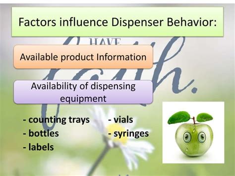 Introduction To Dispensing And Medication Counseling Pptx
