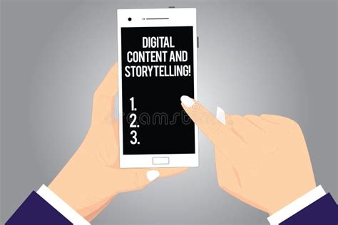 Handwriting Text Writing Digital Content And Storytelling Concept