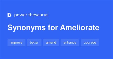 Ameliorate Synonyms 1 440 Similar Words And Phrases