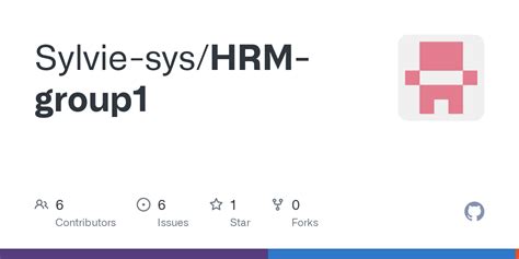 Github Sylvie Syshrm Group1