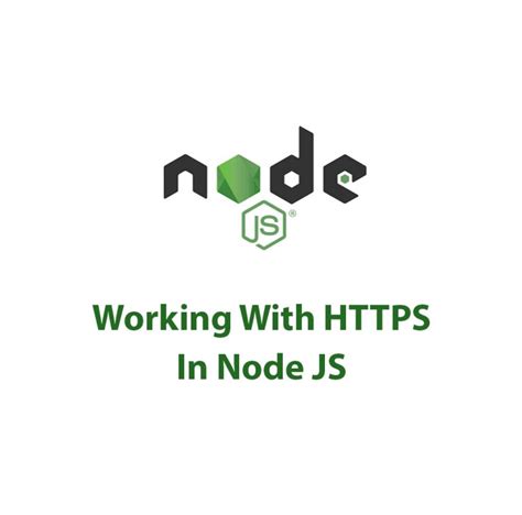 working with in node js