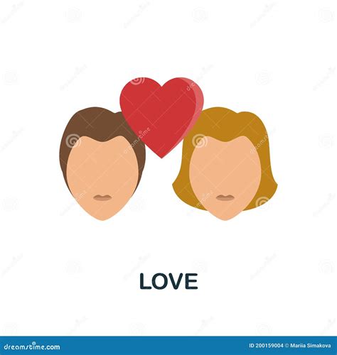 Love Icon Simple Element From Core Values Collection Creative Love