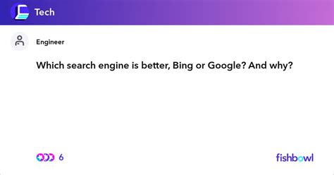 Which Search Engine Is Better Bing Or Google And Fishbowl