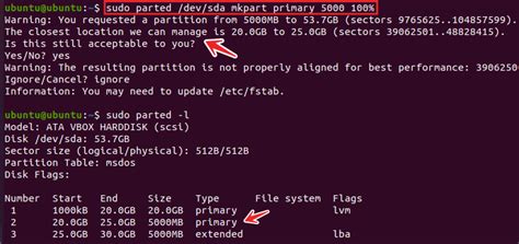 10 Parted Command Examples In Linux Cheat Sheet Golinuxcloud
