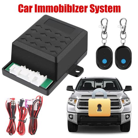 Car Alarm Systems Keyless Access System Anti Hijacking Intelligent Circuit Cut Off Kit Auto