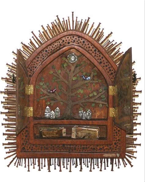 Assemblage Discover 900 Art Shrines Assemblage Reliquary Ideas