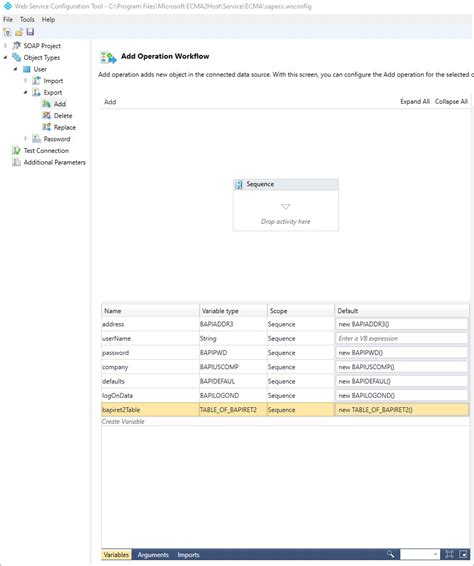 author sap ecc 7 template for ecma2host microsoft learn