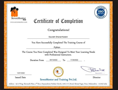 Saurabh Kadam On Linkedin Pythonfordatascience Pythoncertification