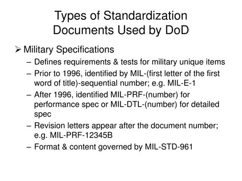 Ppt Defense Standardization Program 101 Powerpoint Presentation Free Download Id 4047076