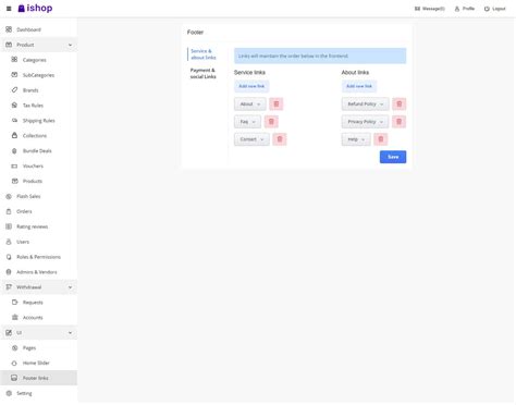 ishop multivendor laravel and vue ecommerce cms by webzed codecanyon