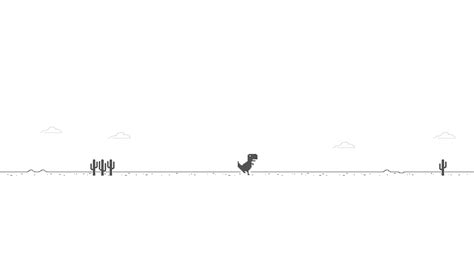 Dino T Rex Game Wallpaper Dino Trex From No Wifi Game In Browser A Cute