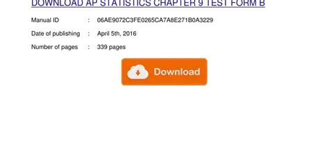Ap Statistics Chapter Test PDF Form FormsPal