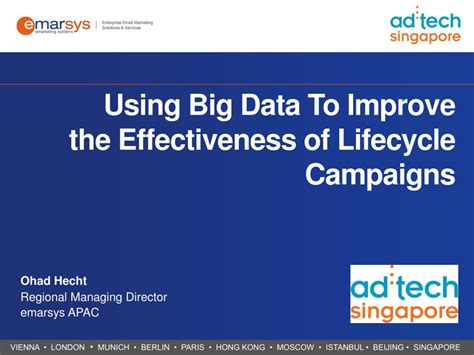 Ppt Using Big Data To Improve The Effectiveness Of Lifecycle Campaigns Powerpoint Presentation