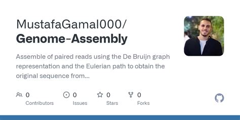 Github Mustafagamal000genome Assembly Assemble Of Paired Reads Using The De Bruijn Graph