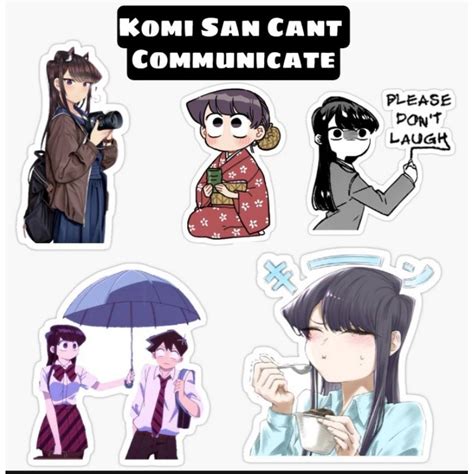 Komi San Cant Communicate Sticker For Journal Shopee Malaysia