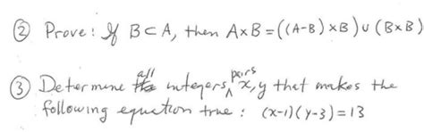 Solved 2 Prove If BA Then AB AB B BB 3 Chegg Com