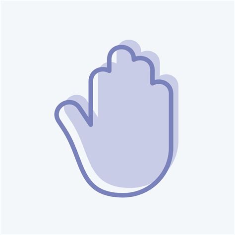 Icon Accessibility Suitable For Mobile Apps Symbol Two Tone Style Simple Design Editable