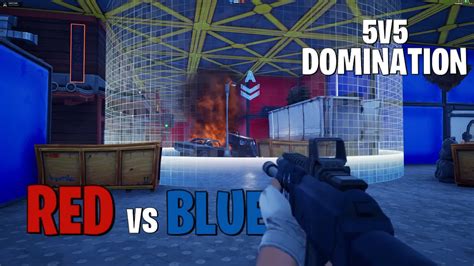 Fps 5v5 Domination Red Vs Blued🔴🔵 7686 0682 1250 By Thewiz