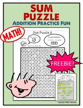Free Sum Practice Teaching Resources TPT