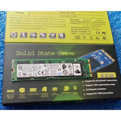 Jual SSD M 2 128GB SSD M 2 SATA 128GB SSD M2 128GB INTEL Shopee Indonesia